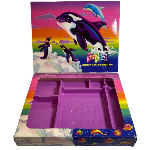 Lisa Frank | Accessories | Lisa Frank Max Splash Whale Sticker ...